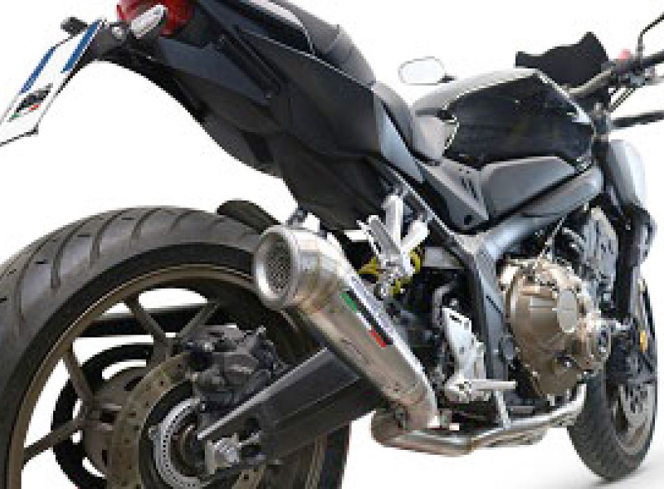 Scarico GPR compatibile con Honda Cb 650 R 2021-2023, Powercone Evo, Scarico completo omologato ...