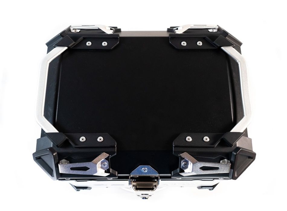 GPR TECH TOP CASE ALPI-TECH 55 LT SILVER Top case in aluminum, silver ...