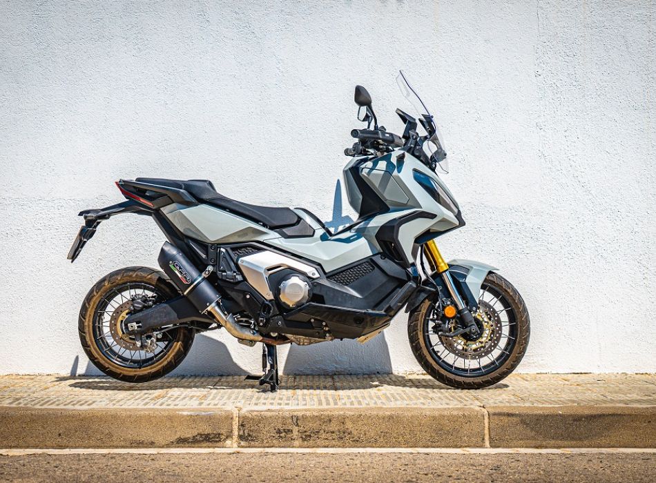 GPR exhaust compatible with Honda X-Adv 750 2021-2024, Furore Evo4 Nero ...