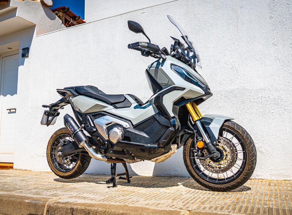 GPR exhaust compatible with Honda X-Adv 750 2021-2024, Furore Evo4 Nero ...