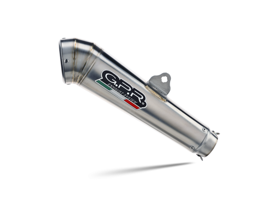 Scarico GPR compatibile con Kawasaki Vulcan 650 S 2021-2023, Powercone Evo, Scarico completo ...