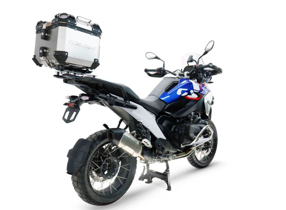 Bmw R 1300 GS 2024/2026 GPR TECH BAULETTO IN TITANIO TOP CASE ALPI-TECH ...