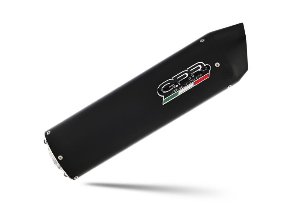Scarico GPR compatibile con Husqvarna Nuda 900 - Nuda 900 R 2012-2013, Furore Nero, Scarico ...