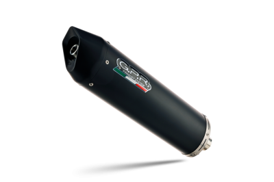 Scarico compatibile con Honda SH 125 2020-2023, Furore Nero, Scarico completo racing, fornito ...