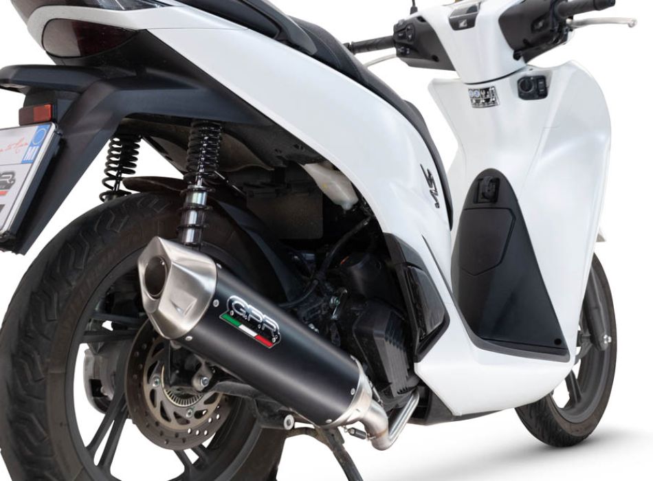 GPR exhaust compatible with Honda SH 150 2024-2025, Furore-X Scooter, Homologated silencer for ...