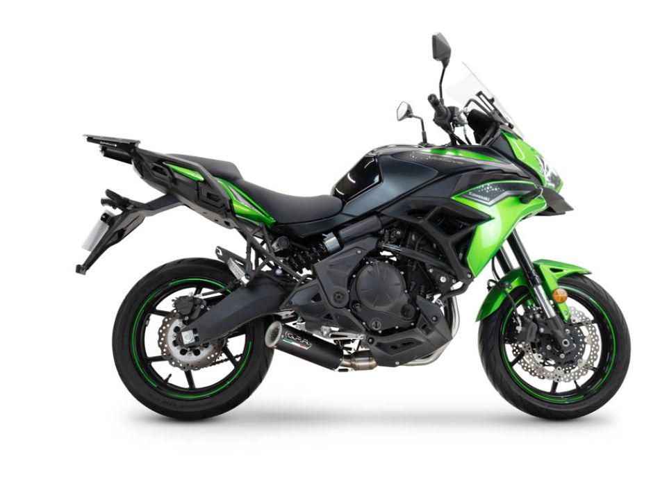 Scarico GPR compatibile con Kawasaki Versys 650 2023-2025, M3 Black ...