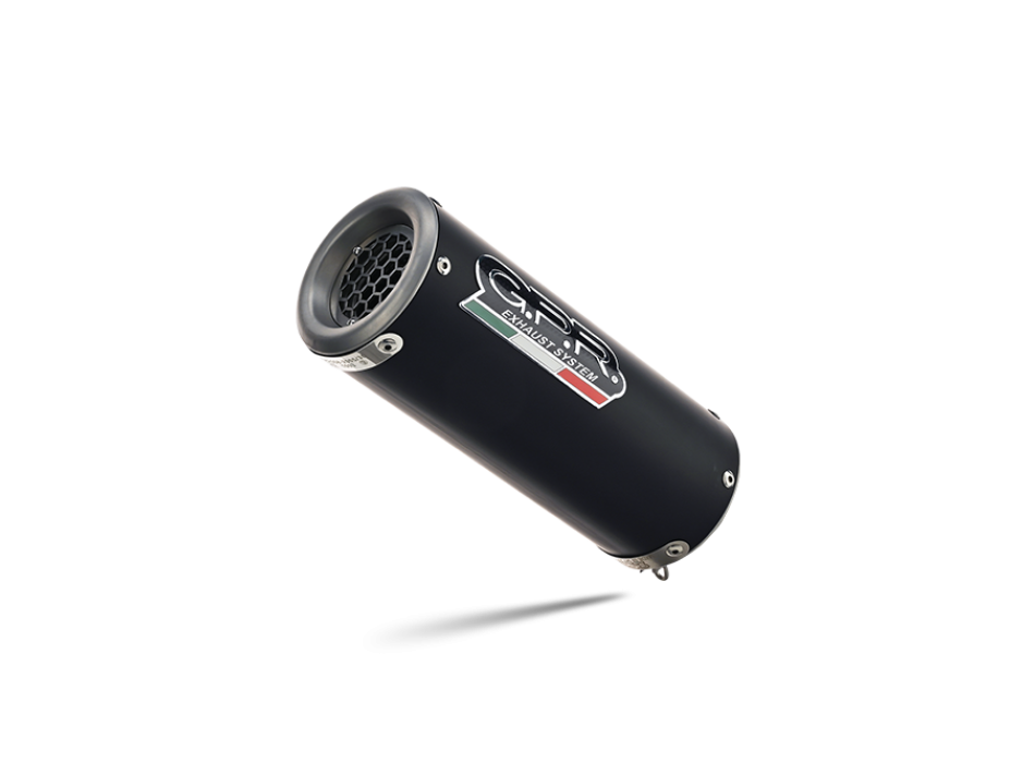 Scarico compatibile con Yamaha XSR900 2022-2024, M3 Black Titanium ...